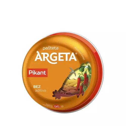 Argeta Kokošija pašteta paprika premium 95g