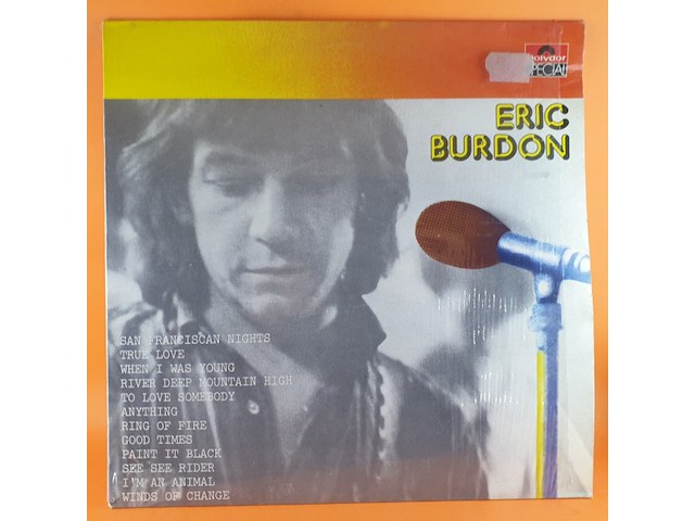 Eric Burdon ‎– Eric Burdon, LP, Italy