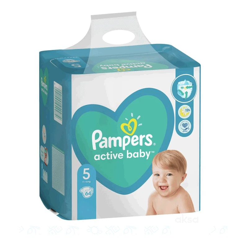 Pampers pelene Active Baby 5, 64/1