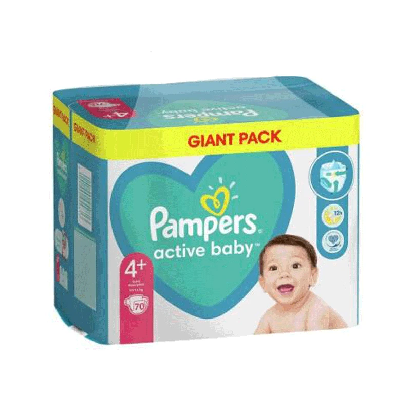Pampers pelene Active Baby 4+, 70/1