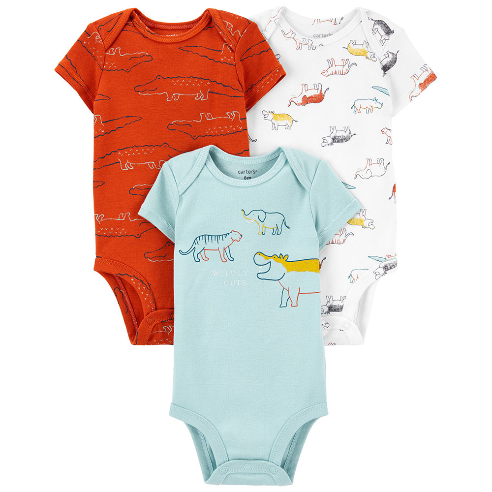 Carter's bodi za bebe devojčice - set od 3 kom. BL221M882810