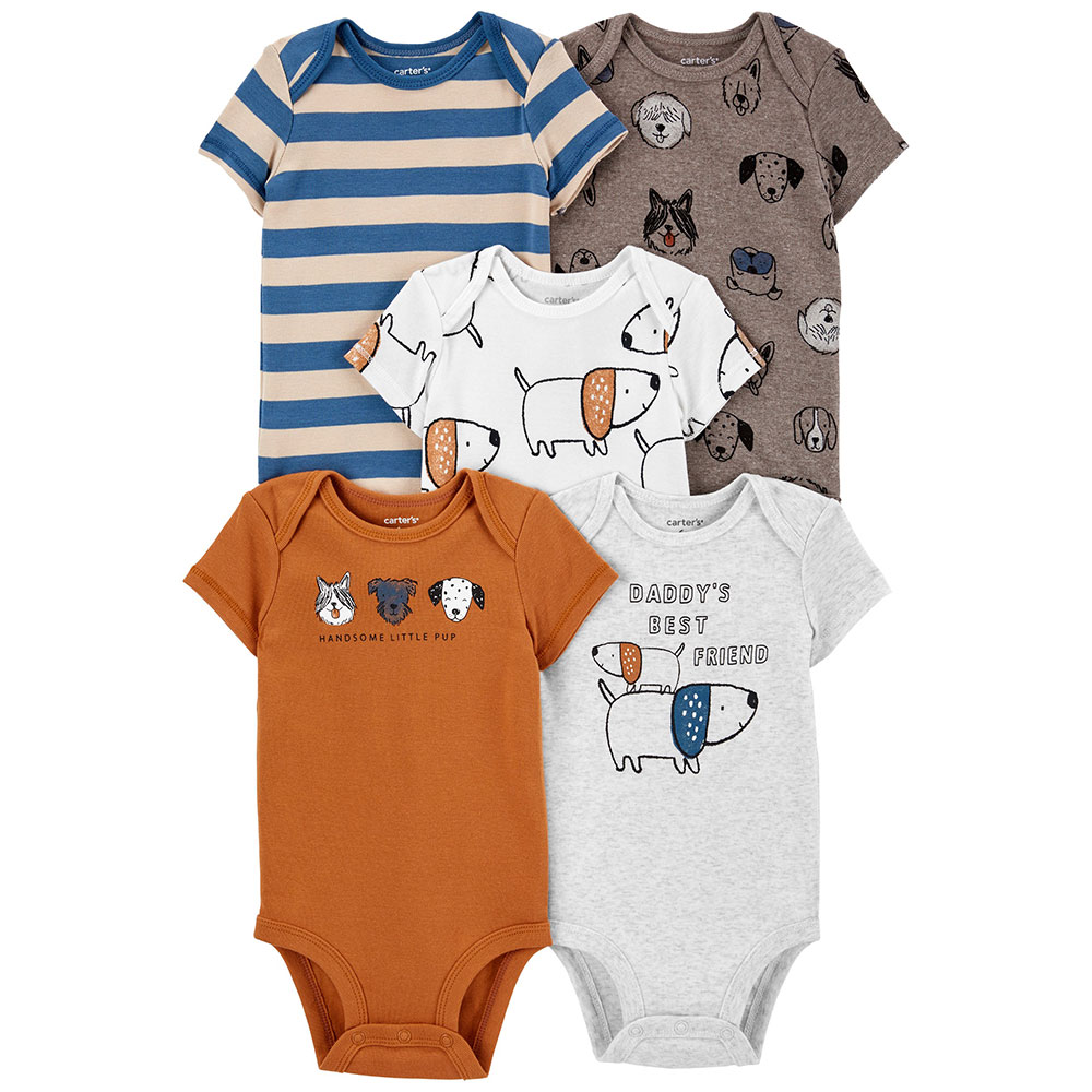 Carter's bodi za bebe dečake - set od 5 kom. BL221M757010