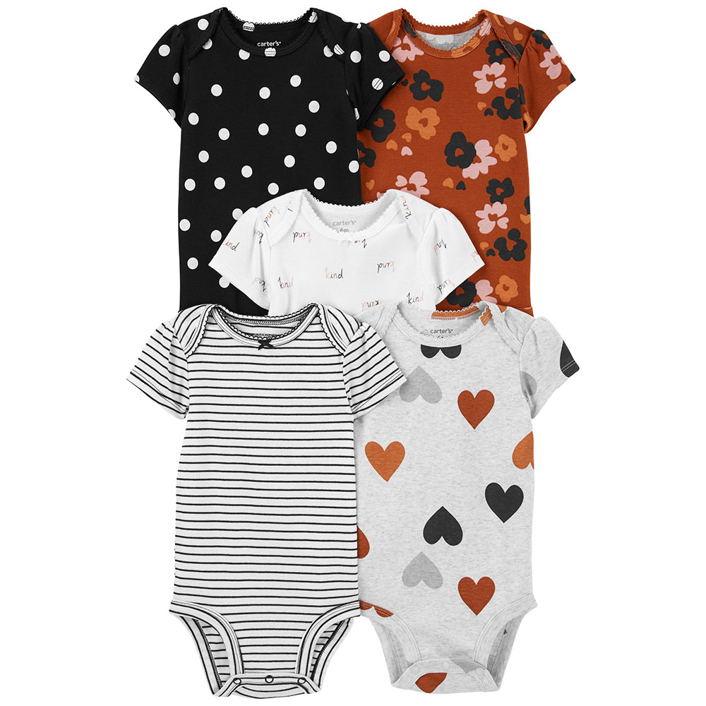 Carter's bodi za bebe devojčice - set od 5 kom. BL221M756710