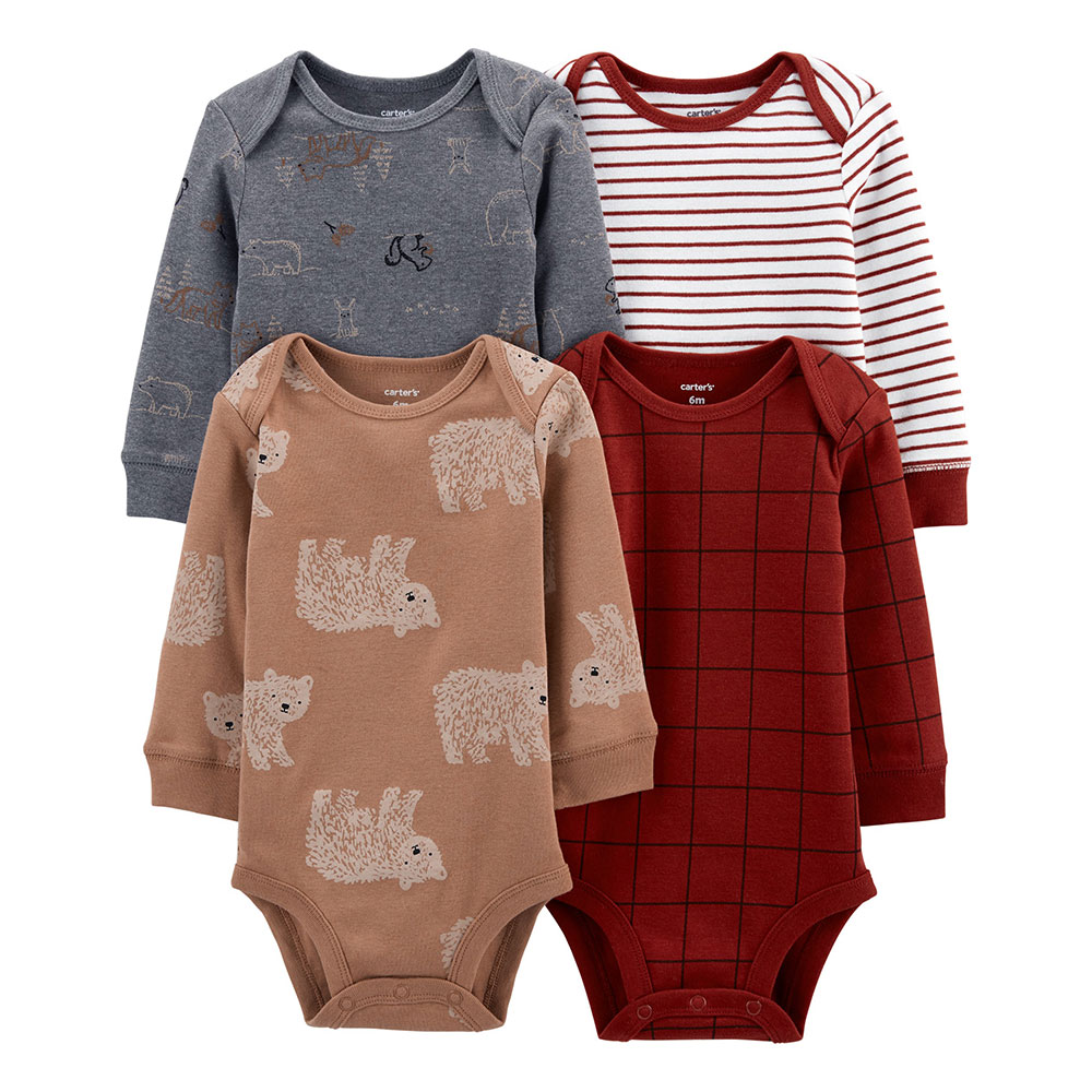 Carter's bodi za bebe dečake - set od 4 kom. BL221M756310