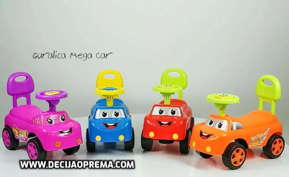 Guralica Mega Car Crvena