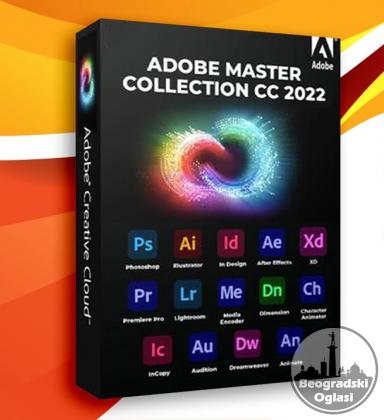ADOBE Master Collection 2022 PHOTOSHOP illustrator premiere