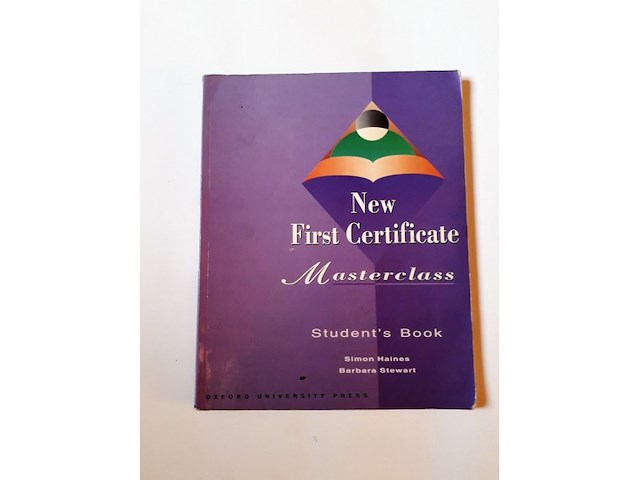 New First sertificate