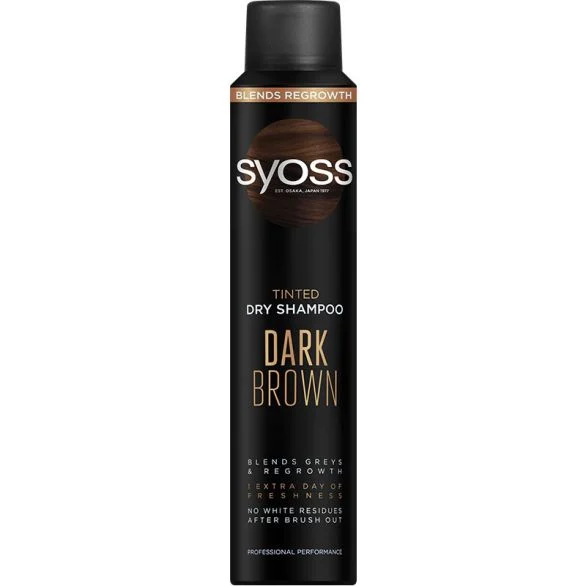 SYOSS šampon za suvo pranje kose Dark Brown 200ml