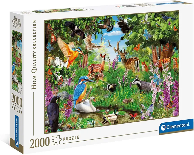 Clementoni Clementoni puzzle 2000 delova - HQC FANTASTIC FOREST (32566)