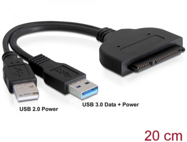 S-ATA to USB 2.0+USB 3.0