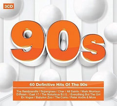 90s: 60 Definitive Hits [box set] (3x CD)