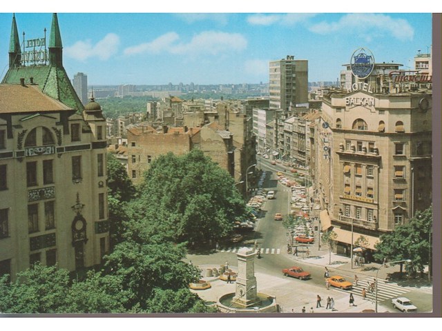 BEOGRAD Hotel Moskva + Terazijska česma + Hotel Balkan