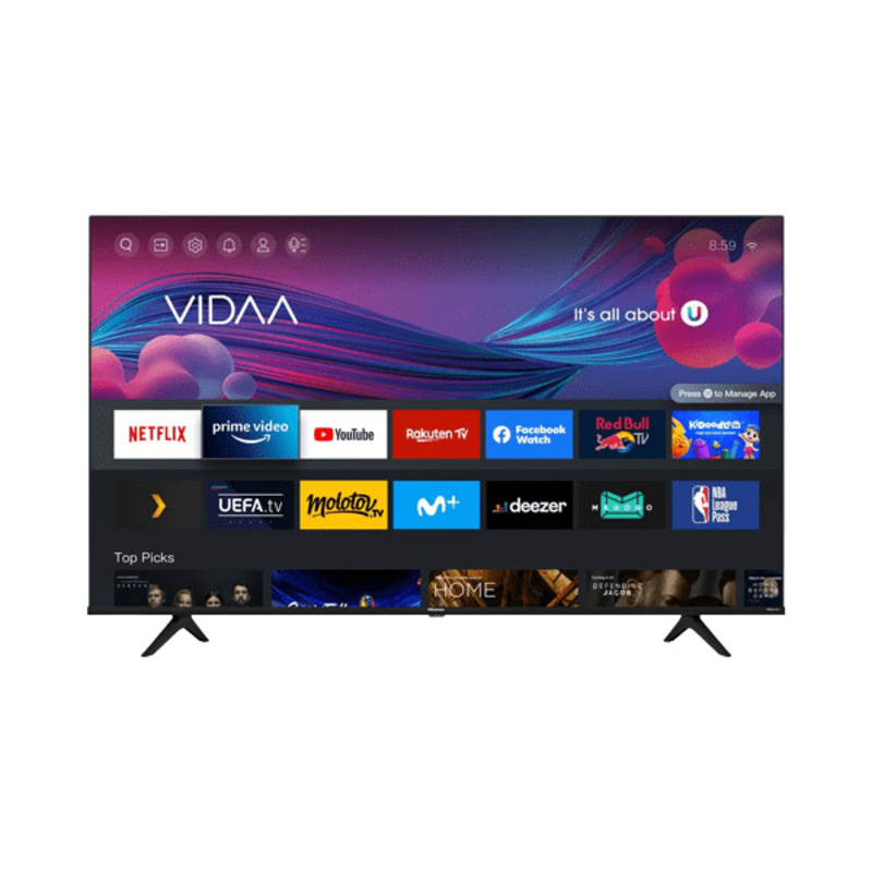 Televizor Hisense H43A6BG Smart, LED, 4K UHD, 43"(109cm),DVB-T/T2/C/S/S2