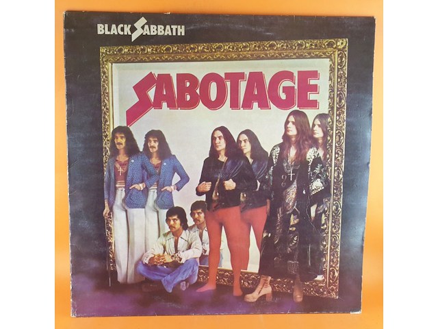 Black Sabbath ‎– Sabotage, LP, Italy