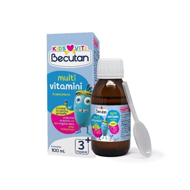 BECUTAN KIDS VITS MULTIVITAMINI SIRUP 100ML
Opis
INFORMACIJE
NALOG
SERVIS
KORISNI LINKOVI