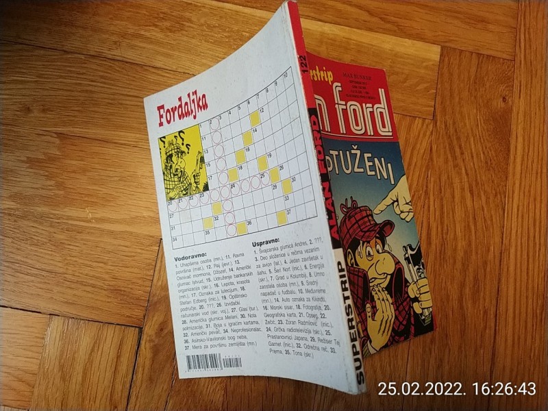 ALAN FORD BROJ 122, OPTUŽENI