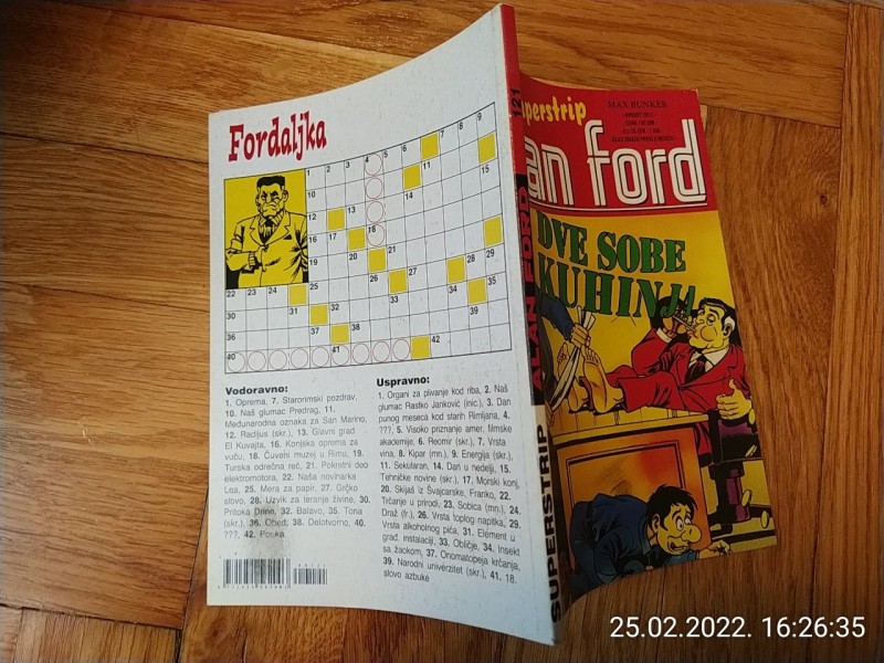 ALAN FORD BROJ 121, DVE SOBE I KUHINJA