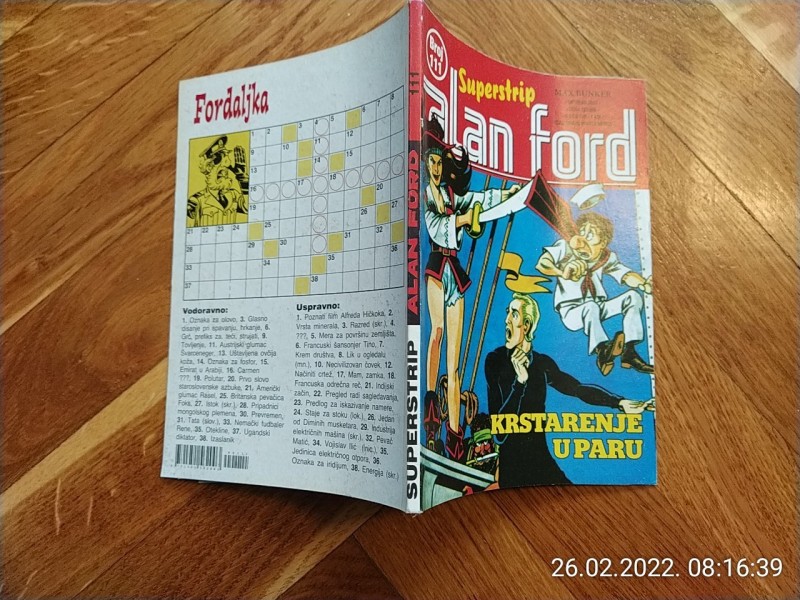 ALAN FORD BROJ 111, KRSTARENJE U PARU