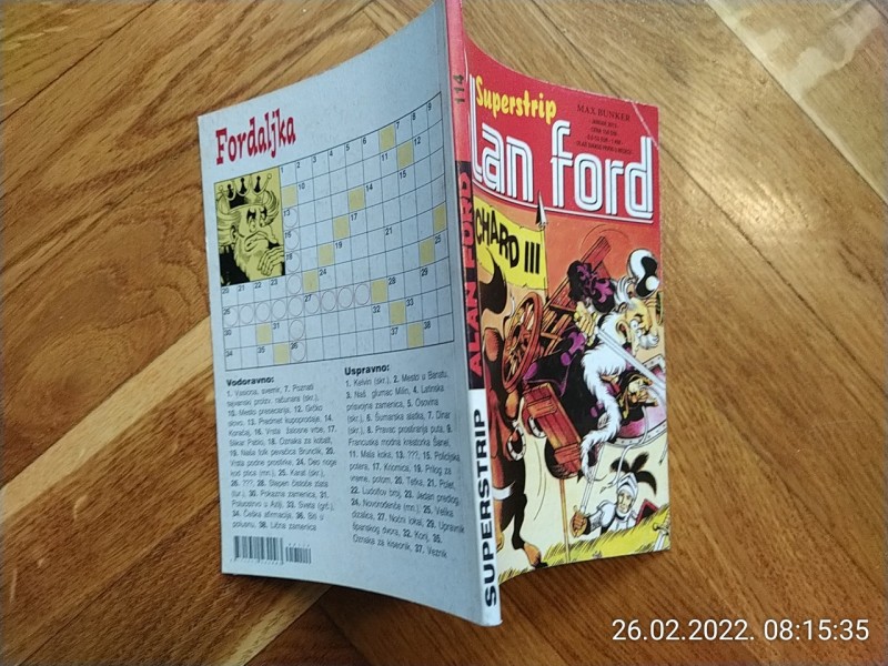 ALAN FORD BROJ 114, RIDHARD III