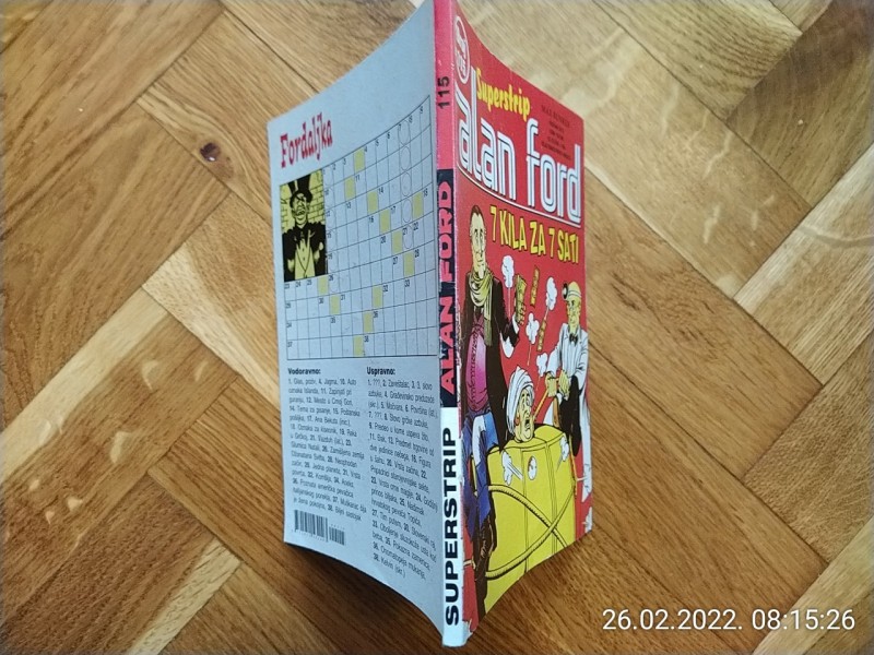 ALAN FORD BROJ 115, 7 KILA ZA 7 SATI