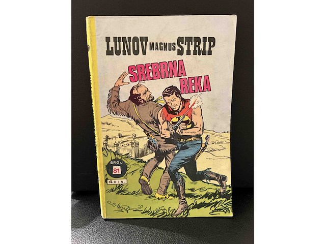 Lunov Magnus Strip 81 - Srebrna reka - Zagor