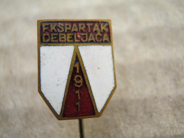Fudbal - FK SPARTAK DEBELJAČA 1911 ( emajl )