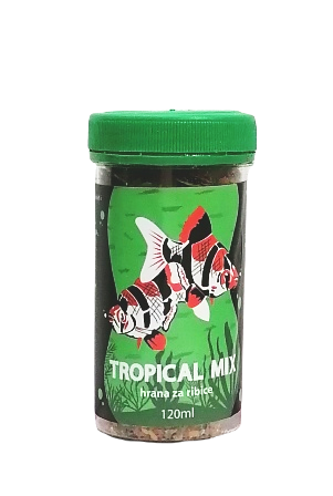 Hrana za ribice Tropical mix 120ml