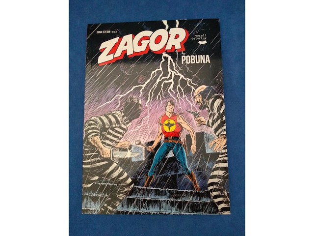 ZAGOR 126  –  POBUNA– VČ