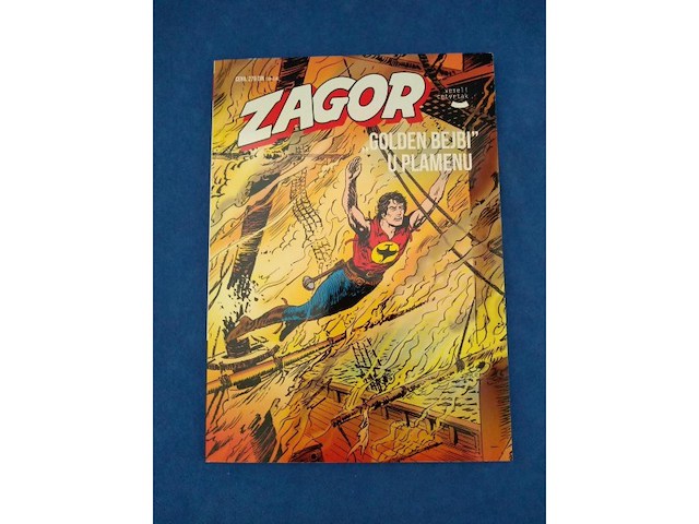 ZAGOR 124 – ’’GOLDEN BEJBI’’ U PLAMENU – VČ