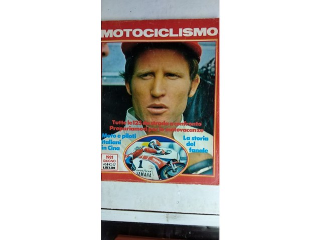 Casopis Motociclisimo br.6/1981 italijanski 300 str.