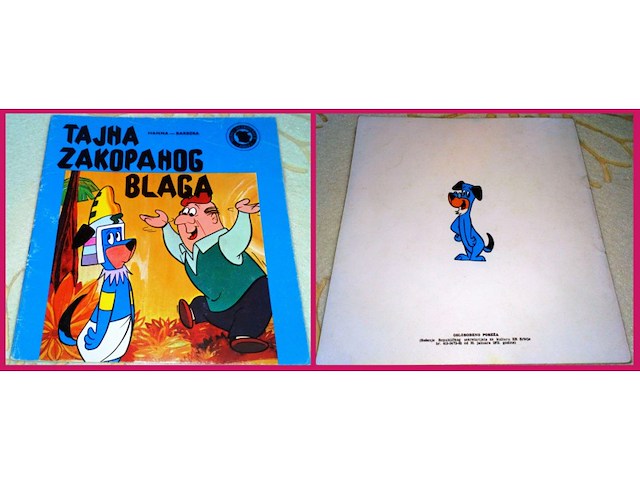 slikovnica stara Tajna Zakopanog Blaga HANNA BARBERA