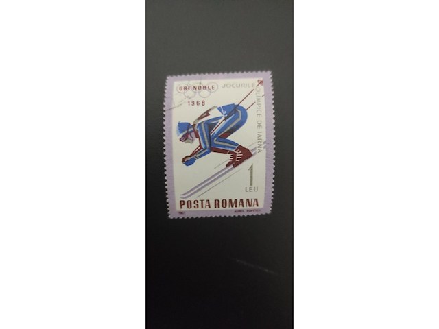 Rumunija-1968 Olimpijske igre Grenobl