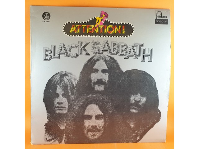 Black Sabbath – Attention! Black Sabbath!,LP