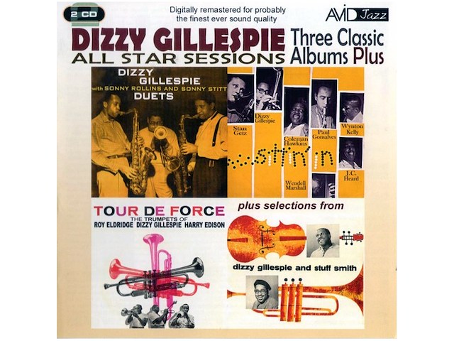 Dizzy Gillespie - Three Classic Album plus 2CD NOVO