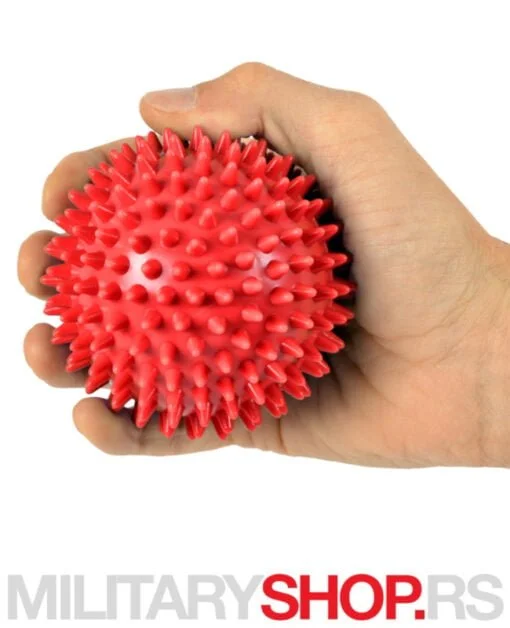 Masažna lopta crvena 9cm MSD