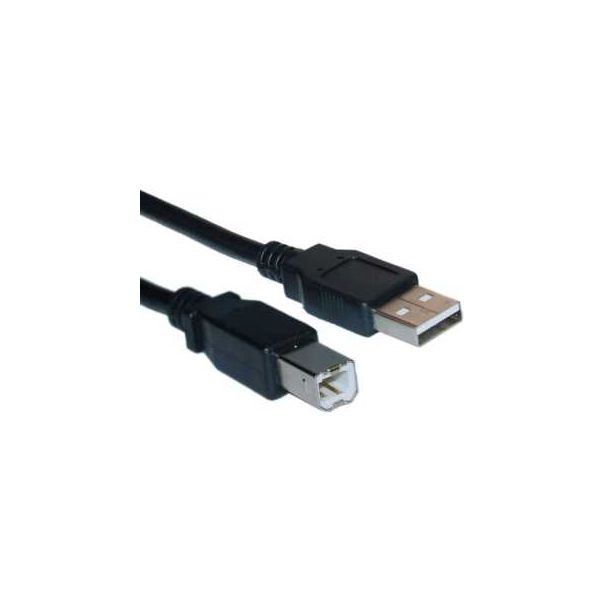 FAST ASIA Kabl USB A - USB B M/M 3m crni