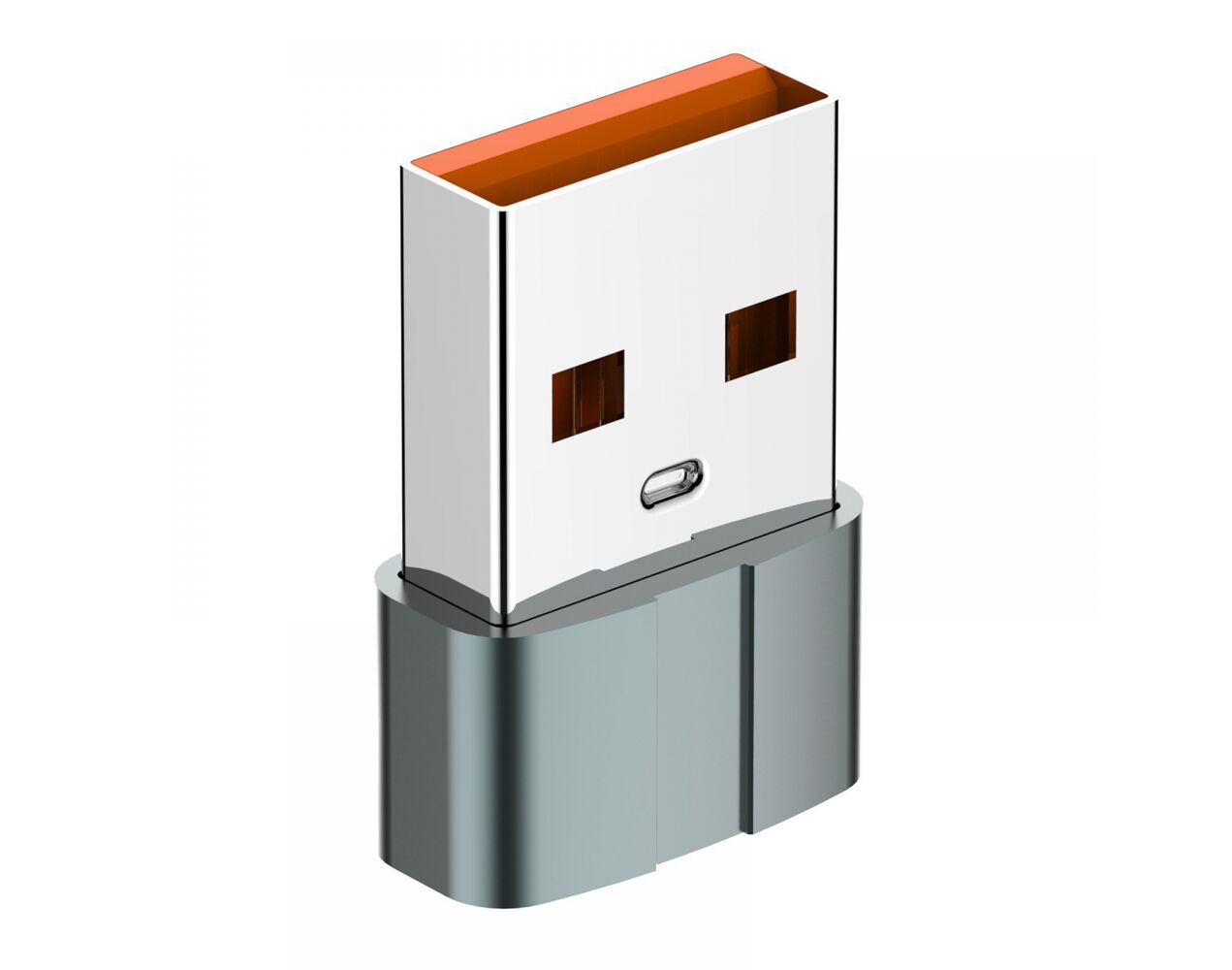 Adapter LDNIO LC150 Type C na USB sivi