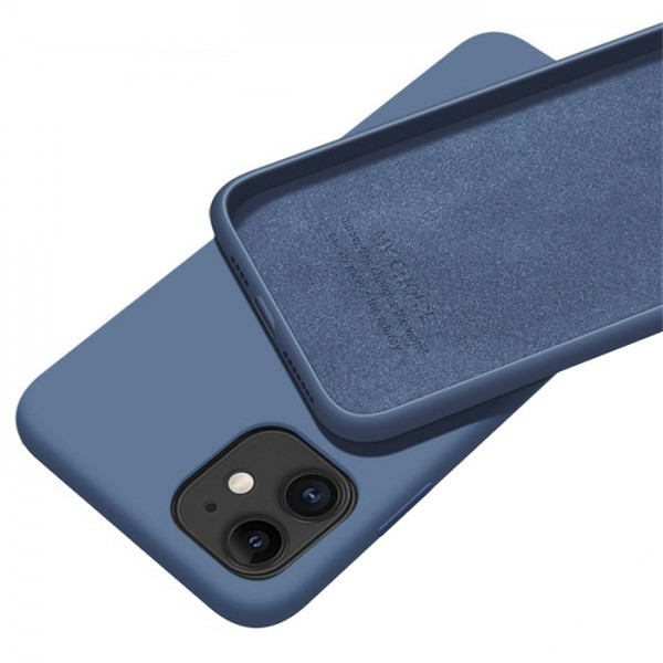 MCTK5-IPHONE 11 Pro Max Futrola Soft Silicone Dark Blue