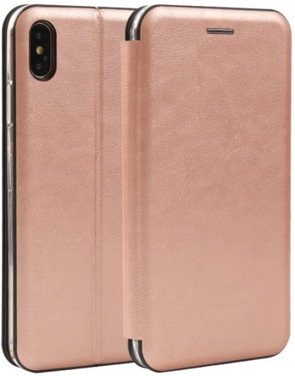 MCLF11-IPHONE XS Max Futrola Leather FLIP Rose