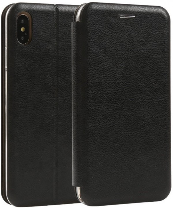 MCLF11-XIAOMI Futrola Redmi Note 9 Pro Leather FLIP Black