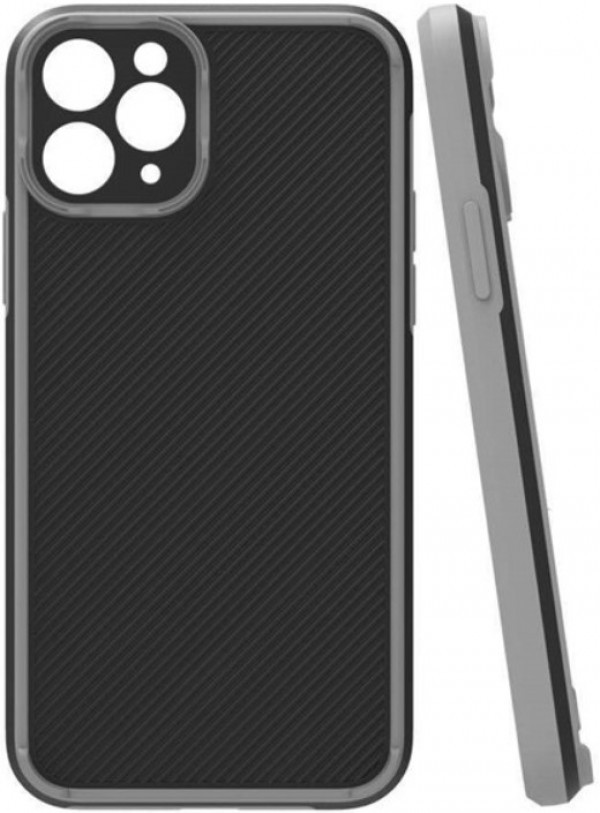 MCTR82-OnePlus Nord 2 Futrola Textured Armor Silicone Black