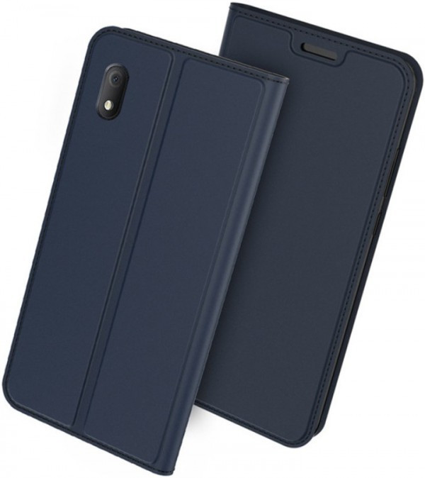 MCLF12-IPHONE 12 Pro Futrola Leather Luxury FLIP Blue