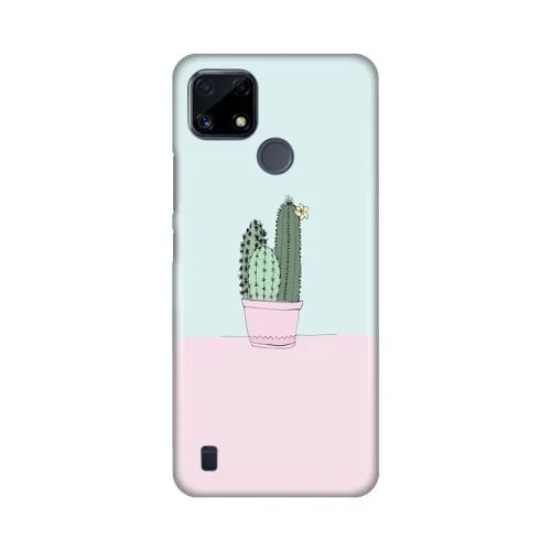 Silikonska futrola - maska print za Realme C21Y/C25Y Cactus