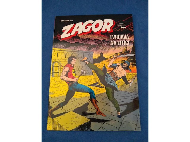 ZAGOR 130  – TVRĐAVA NA LITICI– VČ