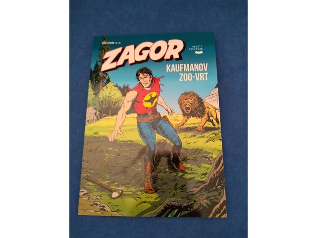 ZAGOR 129  –KAUFMANOV ZOO-VRT – VČ