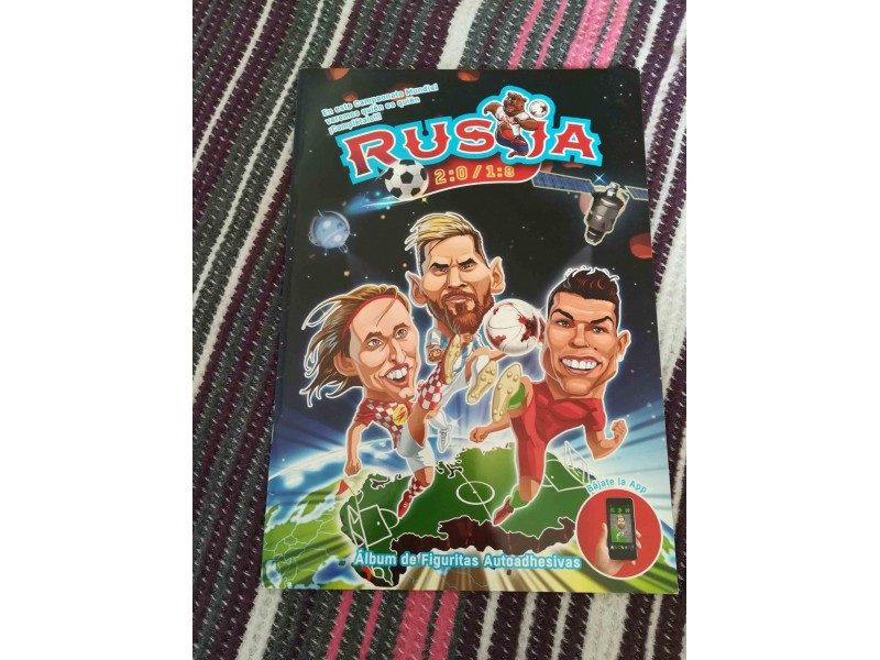 Prazan album Rusija 2018 Aladino (Argentina)