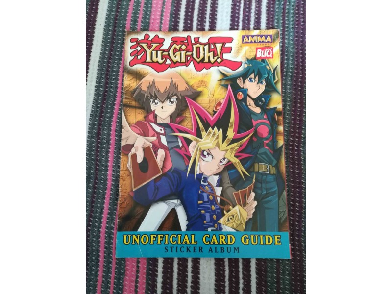 Prazan album Yu-Gi-Oh Blic