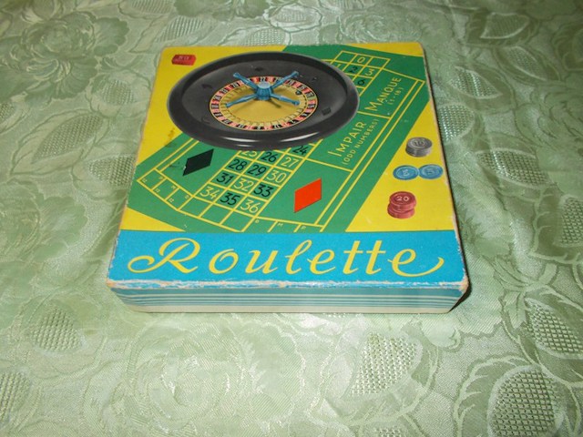 Roulette - Prefo Dresden - DDR - stara igracka iz 80-ih