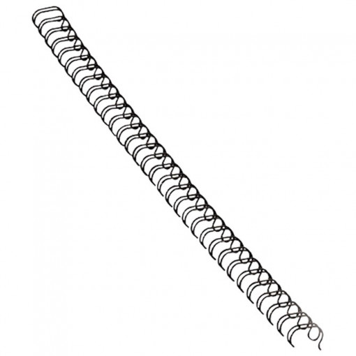 Spirala žičana fi-10mm pk100 Fellowes crna