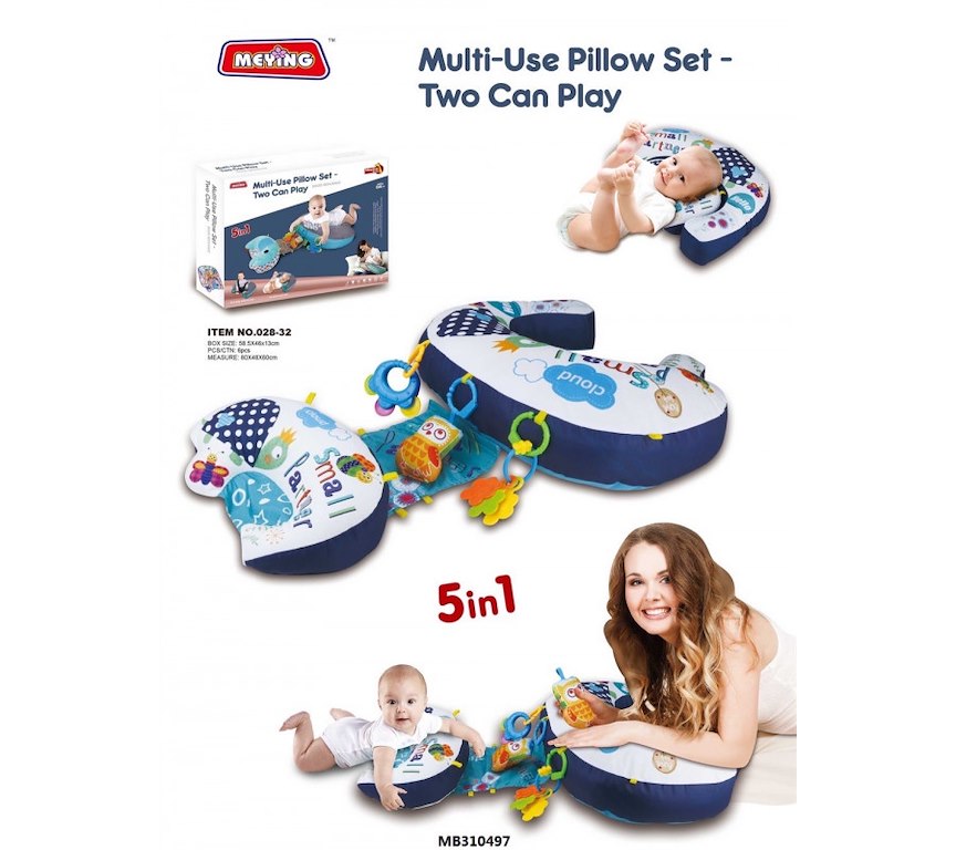 Multifunkcionalni jastuk za bebe 5u1